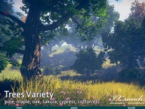 Trees Variety : Down3Dmodels